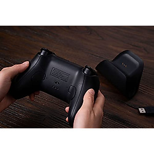 8BitDo Ultimate 2.4g Wireless Controller With Charging Dock, 2.4g Controller for PC, Android, Steam Deck & iPhone, iPad, macOS and Apple TV (Black)