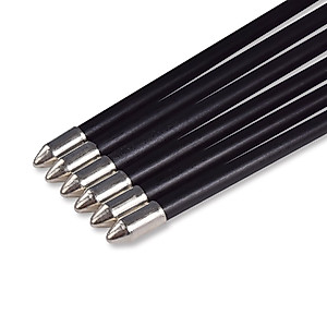 SHENG-RUI Archery Youth 24 26 Inch Fiberglass Archery Targeting Arrows for Youth Practise Recurvebow Compound Bow Shooting