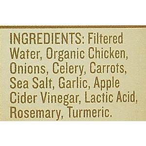 EPIC Homestyle Savory Chicken Bone Broth, Whole30, 14fl oz Jar (Pack of 6)
