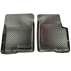 Husky Liners Classic Style Series | 1995 - 2001 Ford Explorer, 1994 - 1997 Ford Ranger, 1994 - 1997 Mazda B2300/B4000, 1997 - 2001 Mercury Mountaineer | Front Floor Liners, Black | 33721