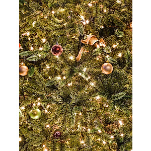 Twinkle Star Outdoor Christmas Lights Battery Operated 50 LED Mini String Light with 8 Modes, 16ft Waterproof Fairy Lights for Garden Xmas Tree Wedding Wreath Party Decoration (Warm White, 2 Pack)