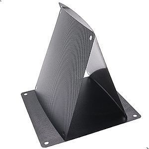 ThreeBulls 12 Pcs 140mm PVC Black PC Cooler Fan Dust Filter Dustproof Case Cover Computer Mesh