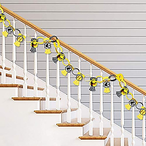 Big Dot of Happiness Grand Slam - Fastpitch Softball - 90 Chain Links and 30 Paper Tassels Decoration Kit - Birthday Party or Baby Shower Paper Chains Garland - 21 feet