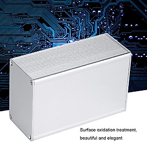 Aluminum Box, Aluminum Shell, Aluminum Alloy Project Box Case Shell, Good Heat Dissipation Performance, for GPRS Circuit Board