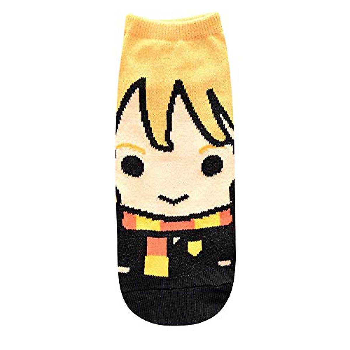 Harry Potter Cute Chibi Character Art Juniors/Womens 5 Pack Ankle Socks