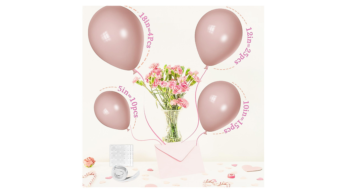 Stunning Dusty Pink Balloons for Every Celebration