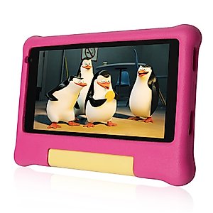 Freeski Kid Tablet 7-Inch Android 12 Tablet for Kids, 2G RAM 32G ROM, Quad Core Processor, Kidoz Preinstalled, Parental Control- Educational and Entertaining Tablet for Kid
