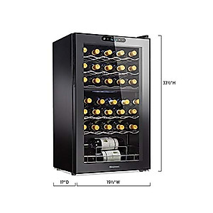 Wine Enthusiast 32-Bottle Dual Zone MAX Compressor Wine Cooler