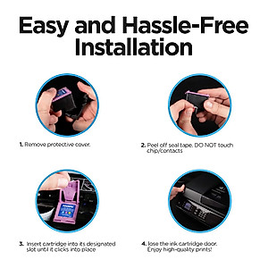 LD Products Remanufactured Replacement for HP 45 51645A Ink Cartridge for PhotoSmart 1000 1100 1100xi 1115 1115cvr 1215 1215vm 1218 1315 1315vm P1000 P1000xi P1100 P1100xi P2100 (Black, Single Pack)