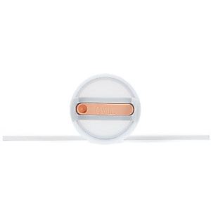 Cozy Steel 40 oz Tumbler with Handle and Straw Lid - Insulated Reusable Stainless Steel Travel Mug for Hot and Cold Beverages, Water Bottle, Iced Coffee Cup (Light Pink)