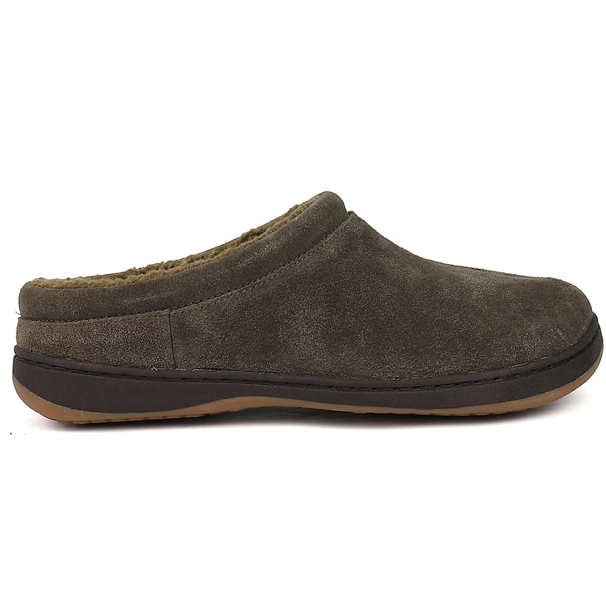 Tempur-Pedic Mens Arlow Scuff Casual Slippers Casual - Grey - Size 10 D