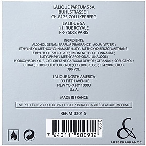 Encre Noire Sport Lalique EDT Spray 3.3 oz Men