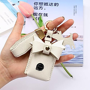 TAIKOO Smart Key Fob Cover Case for Volvo XC90 XC60 XC40 S60 S90 V60 T5 T6 T8 Car Key Case Cover Accessories (Intelligent keys [White])