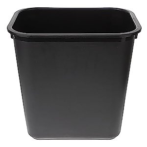 ULTECHNOVO Garbage Bin Mini Garbage can 3 Gallon plsatic Trash can Rustic Garbage bin Plastic Rubbish Can