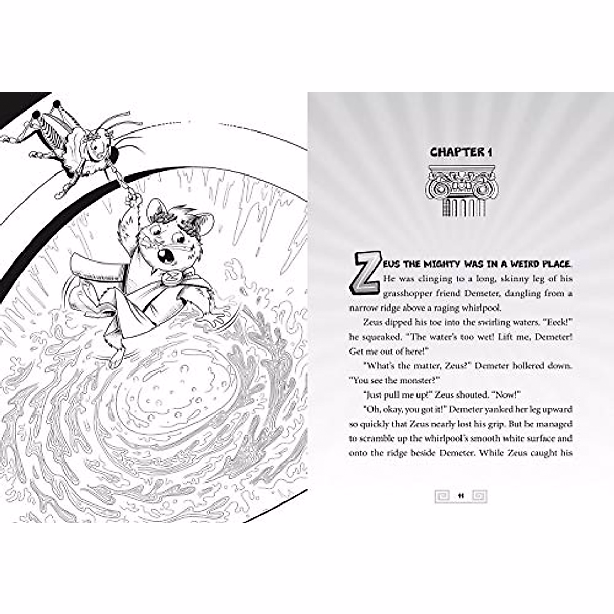 Zeus the Mighty: The Quest for the Golden Fleas (Book 1)