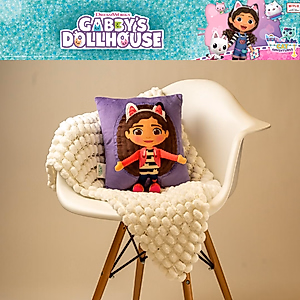 Franco DreamWorks Gabby's Dollhouse Kids Super Plush Cozy Snuggle (TM) Pillow (100% Officially Licensed Product)