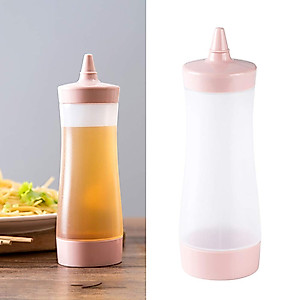 3pcs Cereal Dispenser Tip Squeeze Bottle Small Bbq Sauce Bottle Sauce Container with Lid Ketchup Squeeze Bottle Sauce Bottles Squeeze Bottles Ketchup Bottle With Cover Honey Bottle