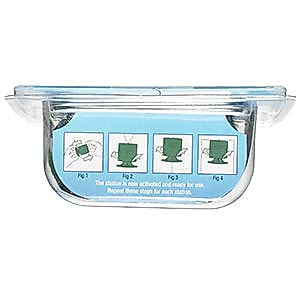 Enoz Zone Animal Repellent Stations 6 Count, 6 Oz, White