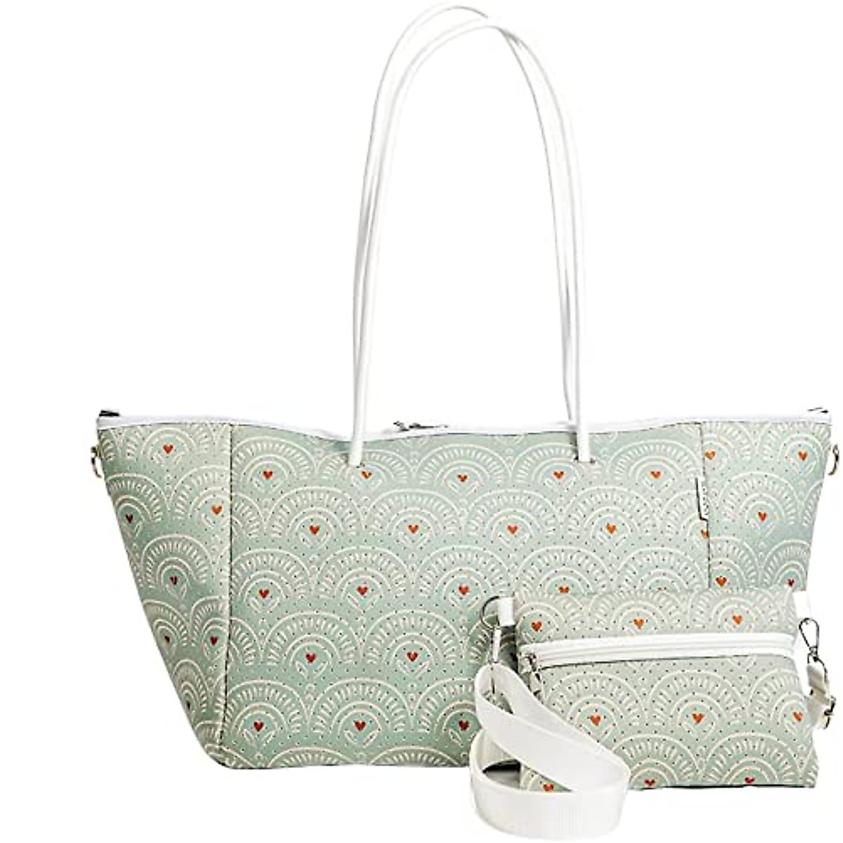 Sol-Eco Neoprene Bags for Women, Neoprene Crossbody Bags for Women with Zipper, Moving Board and Small Purse, Neoprene Beach Bags, Perfect for Gym, Beach & Travel valentine day gift