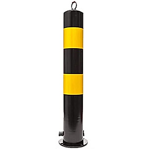 NOGRAX Parking Post, Parking Barrier, for Parking Lot Parking Barriers, Parking Space Lock, Parking Pile, Ground Pile, Warning Column, Car Stopper Parking