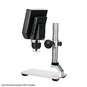 Microscope Accessories Kit for Adult Digital Microscope Lifting Bracket USB Microscope Camera Microscope Aluminum Alloy Bracket Accessory