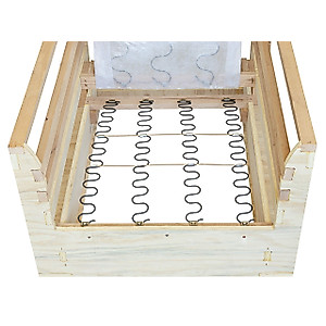 House2Home 15" Couch Spring Repair Kit to Fix Sofa Support for Sagging Cushions - Includes 2pk of Springs, Upholstery Spring Clips, Seat Spring Stay Wire, Screws, and Installation Instructions