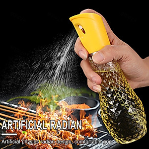 FBITE Oil Spritzer Dispenser Bottles, Oil Sprayer Mister, 260ml Multi Purpose Oil Sprayer Multipurpose Oil Sprayer Bottle kitchen tool for salad making, baking, frying, grilling