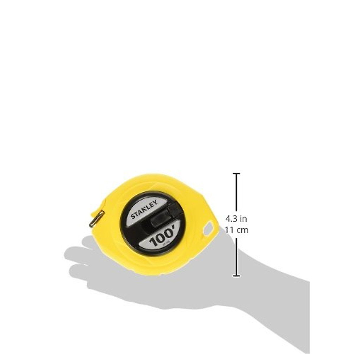 STANLEY Tape Measure, 3/8-Inch Graduations, 100-Foot, Yellow (34-106)
