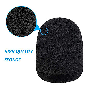 Windscreen for Elgato Wave 1 Microphone - Professional Mic Foam Covers Pop Filter Compatible with Elgato Wave:1 Streaming Microphone to Blocks Out Plosives by YOUSHARES