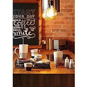 Royal Doulton Coffee Studio Milk & Sugar Set, 4 oz, Grey