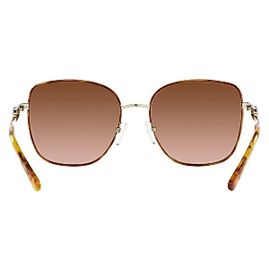 Michael Kors Empire Amber Gradient Butterfly Ladies Sunglasses MK1129J 10143B 56