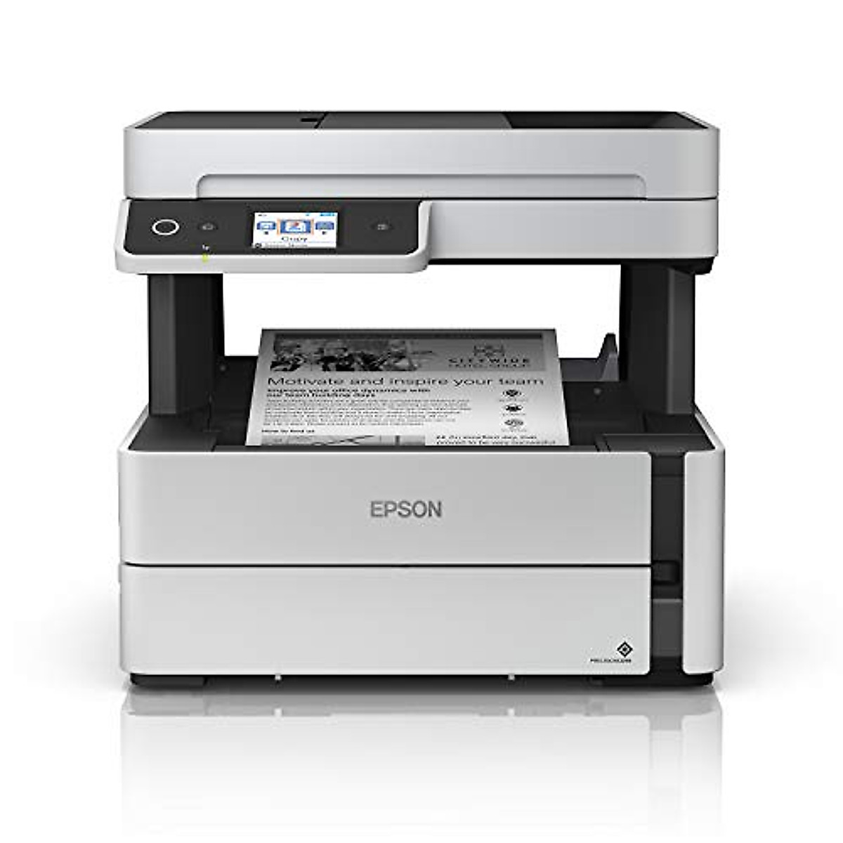 Epson EcoTank ET-M3170 Wireless Monochrome All-in-One Supertank Printer with ADF, Fax and Ethernet PLUS 2 Years of Unlimited Ink*