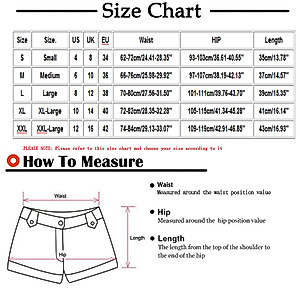 Casual Cotton Linen Shorts for Women Elastic Drawstring Workout Yoga Shorts Loose Soft Summer Beach Pocketed Shorts