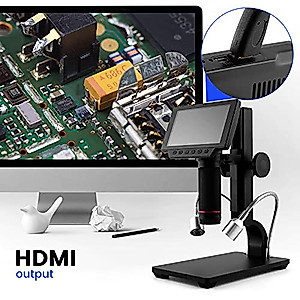 Andonstar ADSM302 1080P HDMI Portable USB Digital Microscope with Adjust Screen for Soldering and Phone Repair