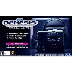 Sega Genesis Mini - Genesis by SEGA (Renewed)
