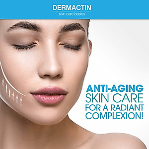 Dermactin Upper Eyelid Cream 1 oz. Firms & Tones Sagging & Drooping Skin On Upper Eye Lids, for Younger, More Vibrant & Alert Appearance, for Sensitive Skin In The Eyelids