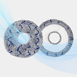 Home Times Vacuum Mop Replacement Pads for ECOVACS DEEBOT X1 Omni TURBO X1/ X1 Plus