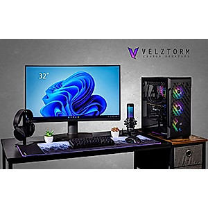 Velztorm Ferrux Gaming & Entertainment Desktop PC (AMD Ryzen 9-5900X 12-Core, GeForce RTX 3080, 128GB RAM, 8TB PCIe SSD, USB 3.2, HDMI, Display Port, Win 10 Pro)