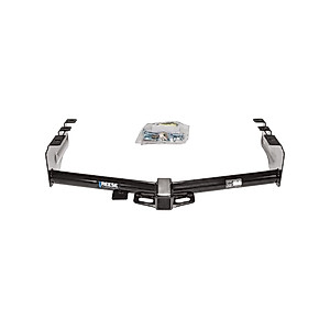 Reese 44564 Class III-IV Custom-Fit Hitch with 2" Square Receiver opening, includes Hitch Plug Cover , Black