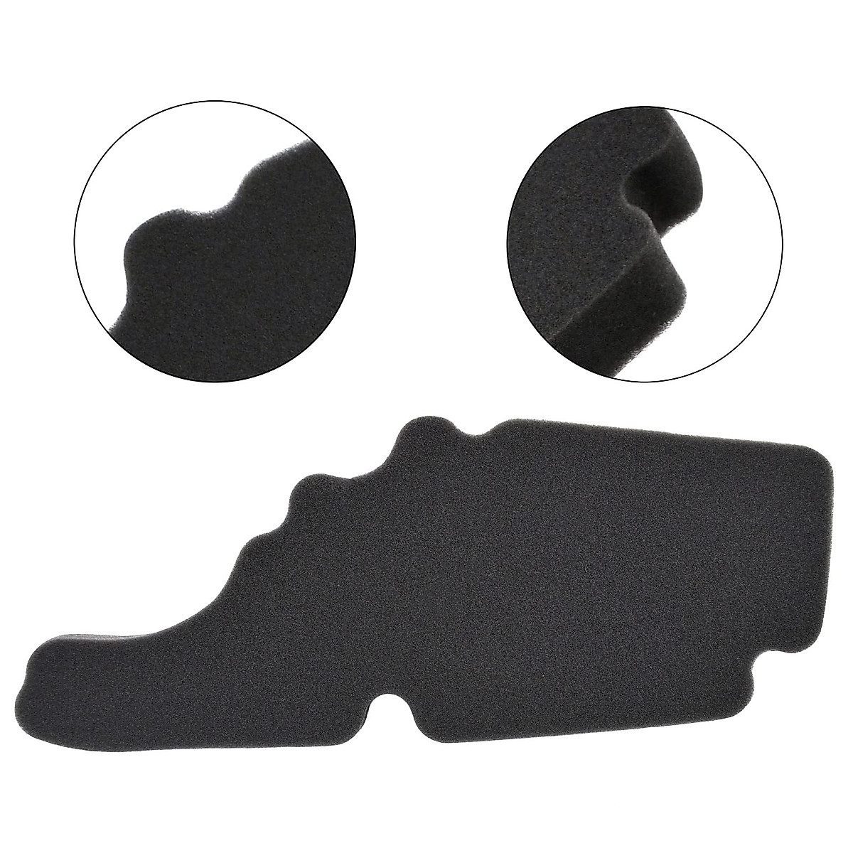 AHL Air Filter Cleaner for Piaggio Fly 50(4t)/Fly 150 2005-2012, VESPA LX 150/VESPA S50 (4t)/VESPA LX50 (4t) 2006-2014, VESPA S150 LXV 2007-2016 1414532 843194 8431940P 2030151 1417227