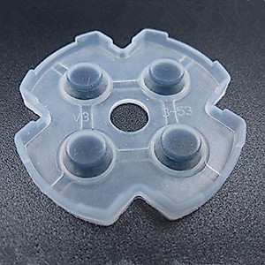 Conductive Pad Silicone Rubber Button Pads Replacement for Playstation 3 PS3 Controller