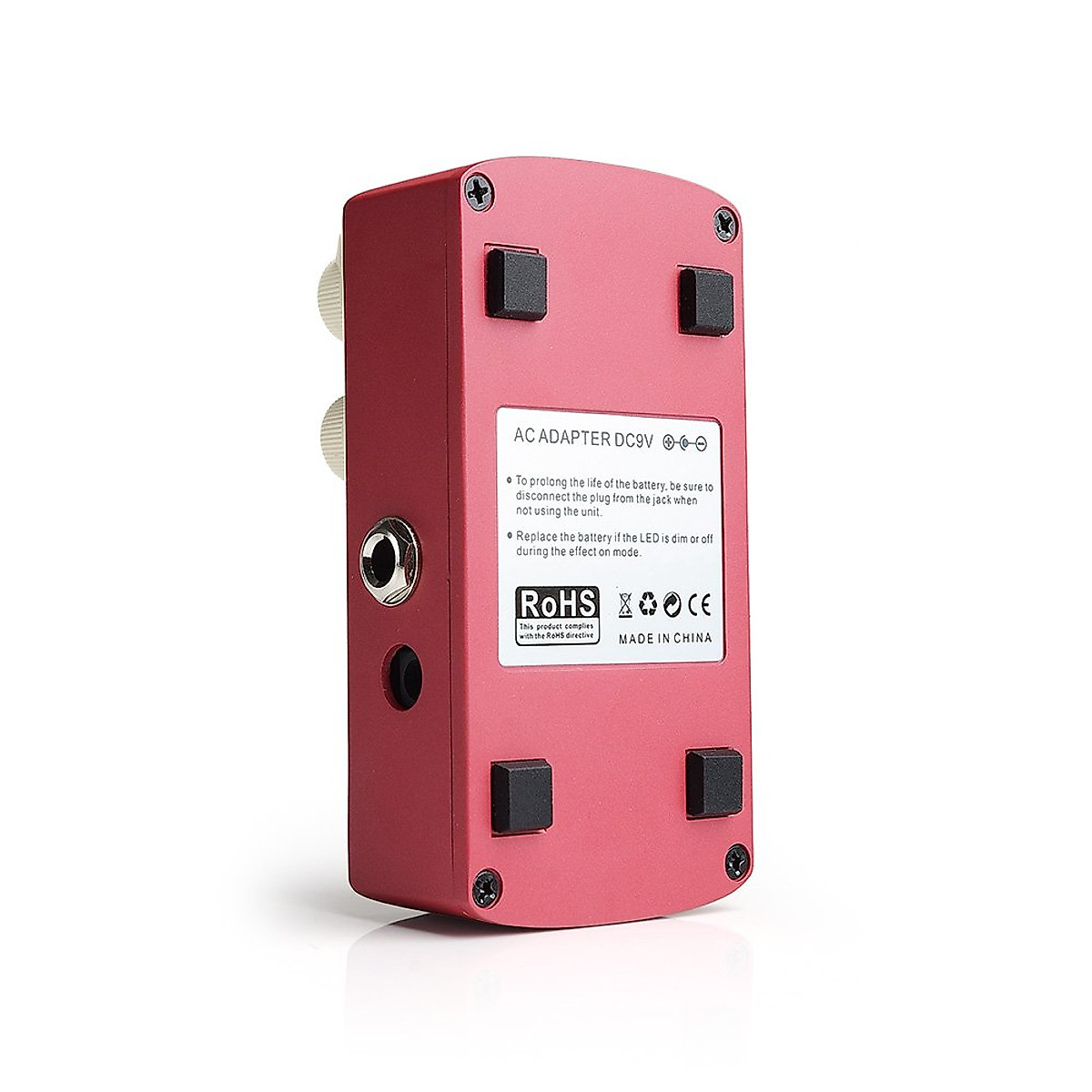 JOYO JF-39 Deluxe Crunch Distortion Guitar Effect Pedal - True Bypass, DC 9V and Battery Supported