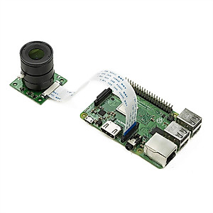 Arducam for Raspberry Pi 5 Camera Module with Interchangeable CS Mount Lens for Pi 5, 4, 3, 3B+, 5MP OV5647 1080P