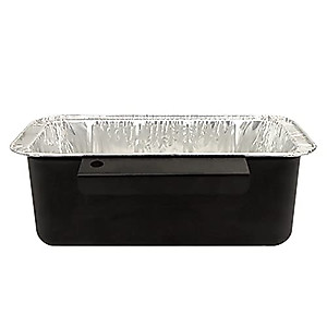 lsshao Grease Drip Pan Grease Catcher/Cup Compatible with Blackstone 28" 30" 36" Griddle Replacement Part for Outdoor Griddles (Short Hook)