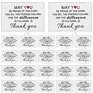 Sunnyray 60 Pcs CNA Week Gifts EVA Cosmetic Bag for Nurse Women Bulk Makeup Bags Cosmetic Toiletry Bags Pouch with Zipper Gifts for Girls Friend Wife(Be Proud of the Work You Do)