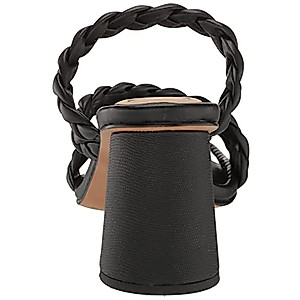 DOLCE VITA Women's Pang Heeled Sandal, Black Stella, 8.5