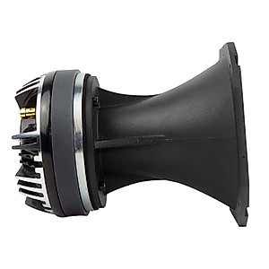 Rockville 2 HT120 2" 360w Car/Pro Aluminum Horn Titanium Tweeters 2" Voice Coils