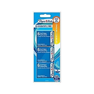 Paper Mate 2027694 Fountain Pen Cartridges (Pack of 60)