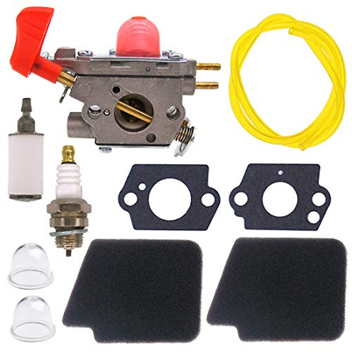FitBest 545081857 Carburetor Fits Zama C1U-W43 Poulan VS-2 BVM200FE Leaf Blower Weedeater Carb