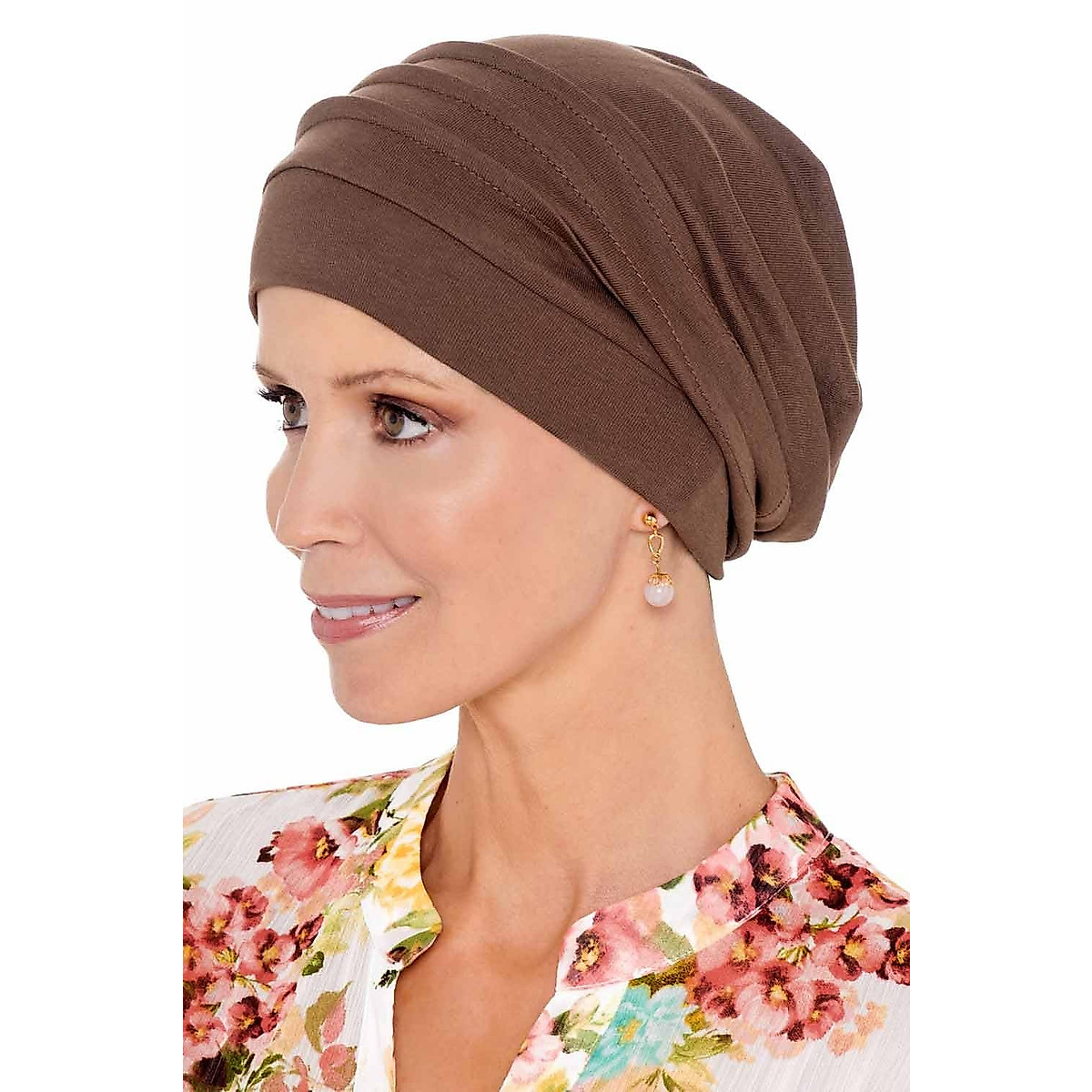 Slouchy Snood Hat - The Original 100% Cotton Slouchy Beanie - Black